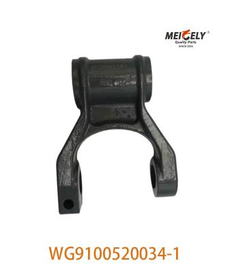 China OEM WG9100520034-1 Front Leaf Spring Shackle For SINOTRUK HOWO for sale