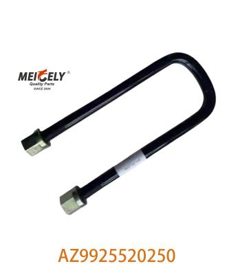 China Factory Supply AZ9925520250 Front U Bolt For Sinotruk Howo Shakman for sale
