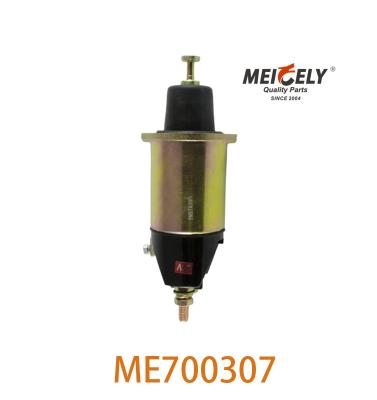 China New OEM ME700307 Solenoid Switch 24V For MITSUBISHI Excavator 6D14 6D15 for sale
