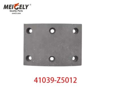China 41039-Z5012 44066-Z5012 Brake Lining For Mitsubishi Truck MC838885 for sale