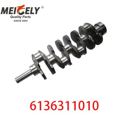 China 6136-31-1010  HFC1040 Engine Crankshaft For Komatsu Excavator for sale