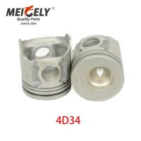 China 4D34 Piston Excavator Engine Part For Mitsubishi Engine  ME018277 for sale