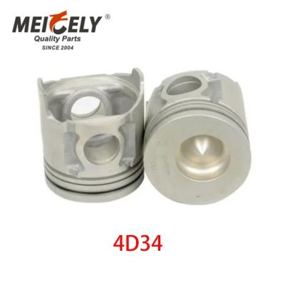 China 4D34 Piston Excavator Engine Part For Mitsubishi Engine  ME018277 for sale