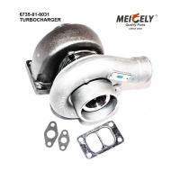 China Excavator Turbocharger 6735-81-8031 / 6735-81-8500/6735-81-8401 for PC220-6 HX35 6D102 Engine for sale