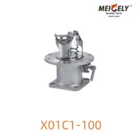 China X01C1-100 Stainless Steel Tank Truck Bottom Valve  Secure Sealing System for sale