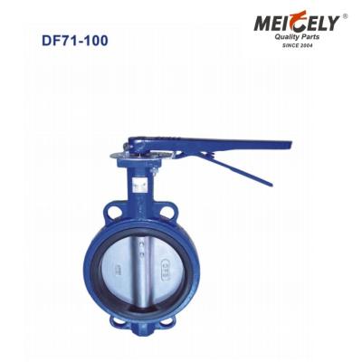China High Quality Butterfly Valve DF71-100 D72 For Water Tank Truck for sale
