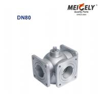 China One Way / Three Way Flange Ball Valve QF01Y-80 DN80 For Water Tank Truck for sale