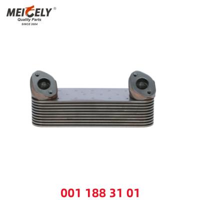 China Combo Quick Cooling 001 188 01 31 /002 188 18 01 Engine Oil Cooler For  MERCEDES-BENZ for sale