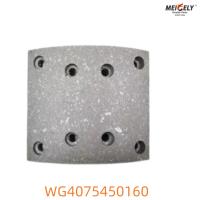 China WG4075450160 Howo Brake Pads Reliable Friction Material For Optimal Stopping Power for sale
