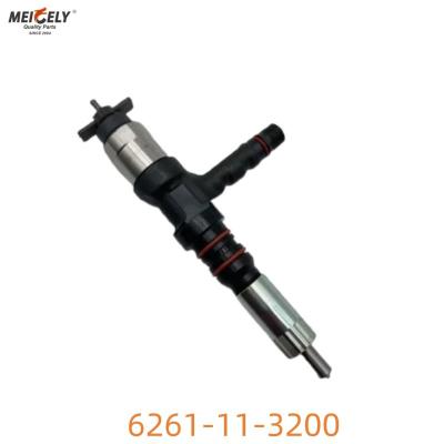 China 6261-11-3200 OEM Diesel Common Rail Fuel Injector For Komatsu for sale