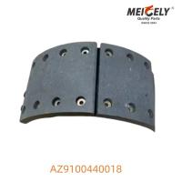 China AZ9100440018 OEM High-Performance Heavy-Duty Brake Shoe Assembly For Howo for sale