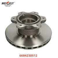 China Spare Parts Brake Discs Brake Rotor 6684230512  6684230312 For Mercedes Benz Truck for sale