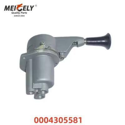 China Three-way Hand Brake Valve 0004305581 0004308581 For DAF / Mercedes-Benz for sale