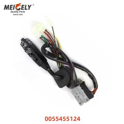 China Precision Turn Signal Switch OEM 0055455124 Steering Column Combination Switch for Mercedes-Benz for sale