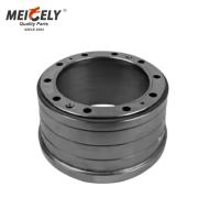 China OE Number 7163802 Brake Drum with 381mm Drum Diameter and 10 Holes for Ive-co Models for sale