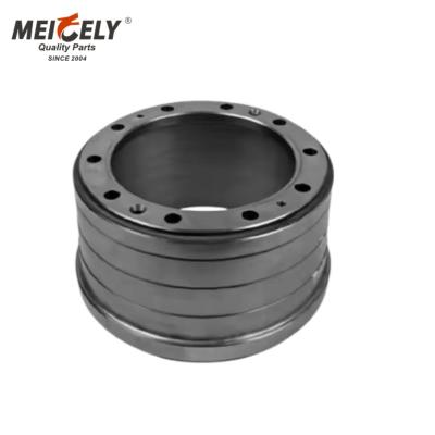 China OE Number 7163802 Brake Drum with 381mm Drum Diameter and 10 Holes for Ive-co Models for sale