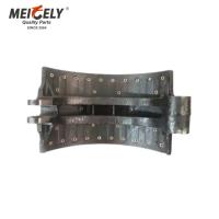 China High Quality Yutong Bus Parts Rear Brake Shoe Assembly With Brake Pads for sale