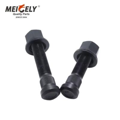 China Heavy Duty Wheel Hub Bolts And Nuts - Exact Fit For Mack Trucks for sale