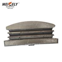 China Spare Parts Durable Rubber Bearer Support AZ9925525286 For HOWO Sino Truck Leaf Spring for sale