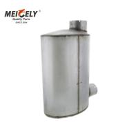 China 2ME3106A Heavy Duty Aluminized Steel Exhaust Muffler Direct Fit For Mack Trucks for sale