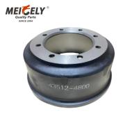 China High-Quality Brake Drum 43521-4800 Front Brake Drum For NISSAN BENZ HINo Truck Parts for sale