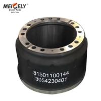 China High-Quality Brake Drum 81501100144 Rear Brake Drum For Shacman HINo Truck Parts for sale