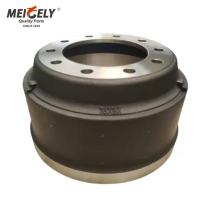 China High-Quality Brake Drum OEM MC828491  Front Brake Drum 3600AX For FUSO FV415 Truck Parts for sale