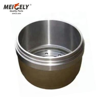 China High-Quality Brake Drum OEM MK528536 10 Holes Front Brake Drum PS220/6D22 FV517 Truck Parts for sale