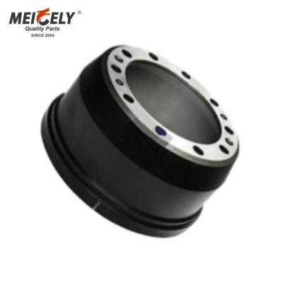 China High-Quality Brake Drum OEM MK528536 10 Holes Rear Brake Drum PS220/6D22 FV517 Truck Parts for sale