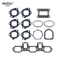 China OEM 126SB147 Heat-Resistant Multi-Layer Metal Composite Manifold Gasket Set with Laser-Cut Dimensions for Mack Truck Engines for sale