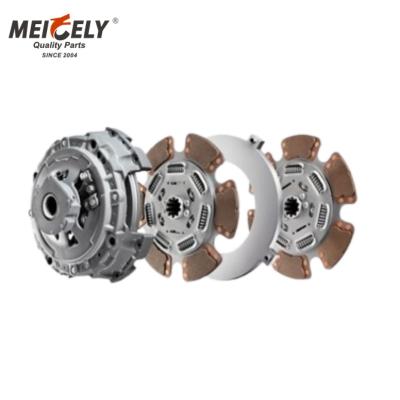 China OEM Standard Heavy-Duty Clutch Assembly with Ceramic Friction Facings for Mack Trucks for sale