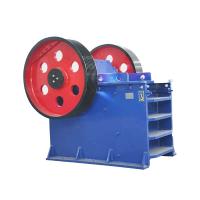 China Simple Construction Jaw Rock Crusher Driven By And Motor for sale