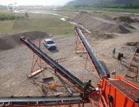 China Coal Mine Belt Conveyor High Efficiency Rubber Material for sale