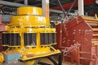 China AC Motor Cone Stone Rock Crushing Plant For Quarry Project for sale