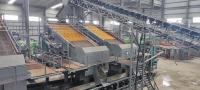 China Double Shaft Due Axis Vibrating Screen Stone Sizing Machine Ore Sorting for sale