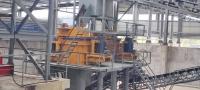 China Sand Maker VSI Crusher Machine Vertical Shaft Impact Crusher 180T / H for sale
