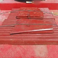 China High Manganese Steel Jaw Crusher Spare Parts Fixed Movable Plate For Granite for sale