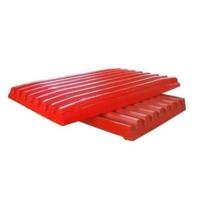 China Hot Sales Factory Jaw Crusher Wear Spare Parts PE Jaw Plate For Crushing Stone for sale
