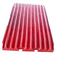 China Hot Sales Factory Jaw Crusher Wear Spare Parts PE Jaw Plate For Crushing Stone for sale