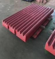 China Fixed Crusher Swing Jaw Plate Quarry Stone Crushing Mining Wear Parts for sale