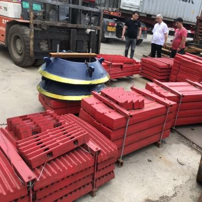 China Steel Custom Made Jaw Plate For Various Crusher Spare Parts for sale