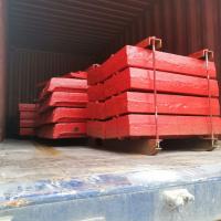 China High Manganese Steel Casting Crusher Spare Parts Movable Swing Fixed Jaw Plate for sale