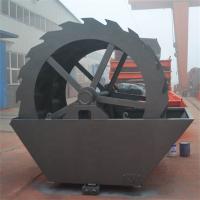 China Quality Muddy Sand Gravel Bucket Wheel Sand Washer With AC Motor for sale