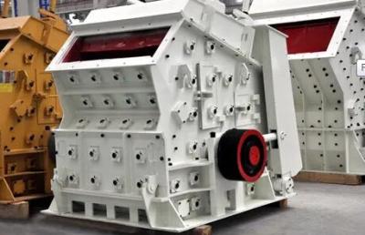 China Slag Stone Vertical Shaft Fine Impact Hammer Crusher 30 - 500tph for sale