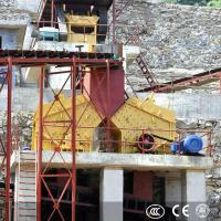 China Slag Stone Vertical Shaft Fine Impact Hammer Crusher 30 - 500tph for sale