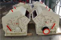 China Slag Stone Vertical Shaft Fine Impact Hammer Crusher 30 - 500tph for sale