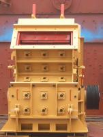 China Slag Stone Vertical Shaft Fine Impact Hammer Crusher 30 - 500tph for sale