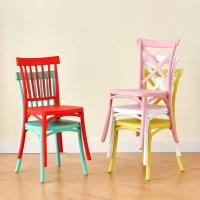 China Stacking Small Kids Plastic Chair Black Red Childrens Kids Plastic Chair for sale