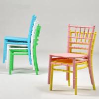 China Chiavari Children Plastic Chair PP Classroom Chairs For Kindergarten for sale