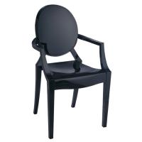China Polycarbonate Children'S Armchair Pink Kids Plastic Chair With Arm for sale